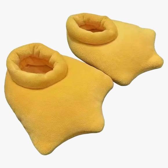 Shoes | Cozy Yellow Duck Feet Slippers | Poshmark